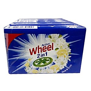 Buy Wheel Blue Detergent Bar 130Gm Online at the Best Price of Rs 6 ...