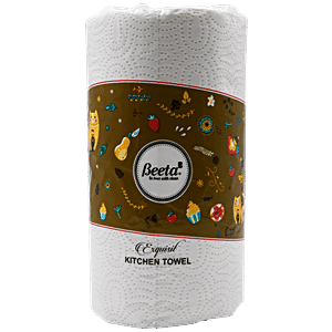Buy Beeta Kitchen Towel Paper Reusable Tissue Washable 210 gm Online at ...