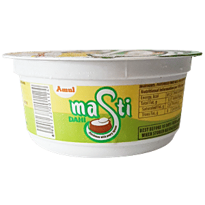 Buy Amul Masti Dahi 400 Gm Cup Online at the Best Price of Rs 44 ...