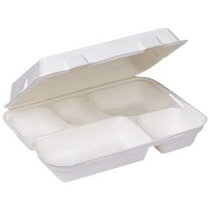 Buy Ecoware Disposable Clamshell Food Box 1000 ml Online at Best Price ...