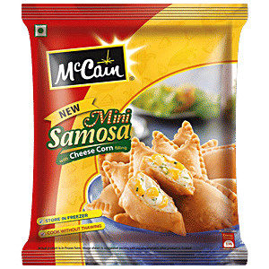 Buy Mccain Mini Samosa Cheese Pizza 240 Gm Online At Best Price of Rs ...