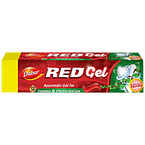 Buy Dabur Red Toothpaste Ayurvedic Gel 80 Gm Online At Best Price of Rs ...