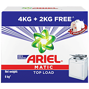 Buy Ariel Matic Detergent Washing Powder Top Load 1 Kg Online At Best ...