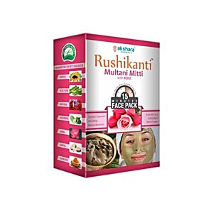 Buy Akshara Herbals Rushikanti Multani Mitti With Kamal 100 Gm Online ...