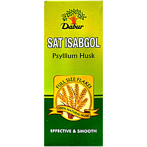 Buy Dabur Sat Isabgol - Effective Relief From Constipation 100 gm ...