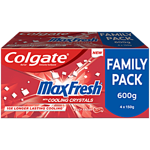 Buy Colgate Toothpaste Maxfresh Spicy Red Gel 150 Gm Online At Best ...