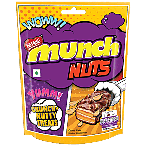 Buy Nestle Munch Max Chocolate Coated Crunchy Wafer Bar Online at Best ...