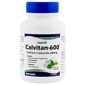 Buy Healthvit Tablets - Calvitan-GC, Calcium, Glucosamine & Chondroitin ...