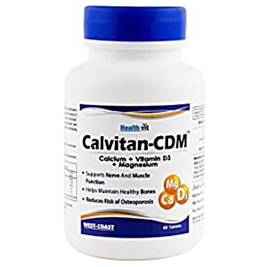 Buy Healthvit Tablets - Calvitan-600, Calcium 600 mg Online at Best ...