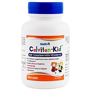 Buy Healthvit Tablets - Calvitan-GC, Calcium, Glucosamine & Chondroitin ...