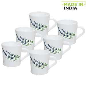 Buy LaOpala Chai/Opalware Coffee Mug Set - English Lavender Online at ...