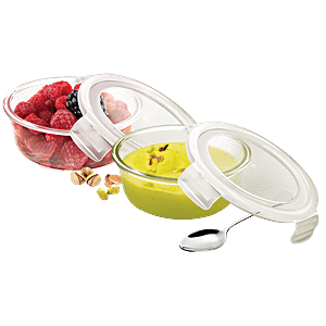 Buy Treo Glass Container Set - Square, Store Fresh Online at Best Price ...