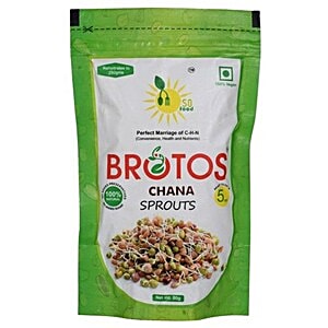 Buy Brotos Dehydrated Sprouts Moong Bean 80 Gm Online At Best Price of ...