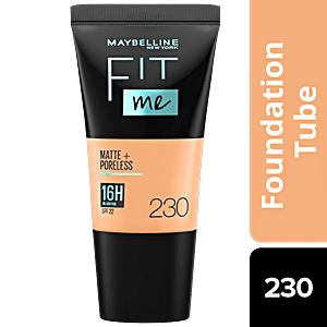 Buy Maybelline Fit Me Matte+Poreless Liquid Foundation - 230, Natural ...