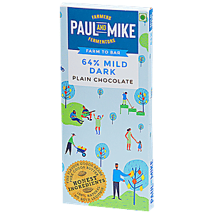 Buy Paul And Mike 72% Plain Dark Chocolate Online at Best Price of Rs ...