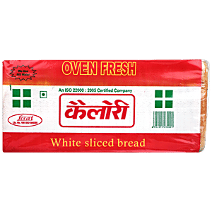 Buy Kalory White Sliced Bread Online at Best Price of Rs 32 - bigbasket