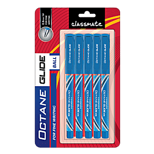 Buy Classmate Octane Flo Ball Pen - Blue Online at Best Price of Rs 100 ...