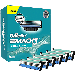 Buy Gillette Guard 3 Blades for Men Pack of 6 Cartridges Online at Best ...