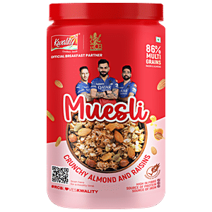Buy Bagrrys Crunchy Muesli - Almonds, Raisins, Honey, Oats Online at ...