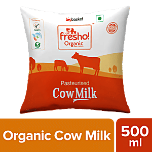 Buy fresho! Organic Certified Organic Toned Milk Online at Best Price ...