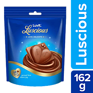 Buy LuvIt Luscious Love Delights Milk Chocolate Online at Best Price of ...