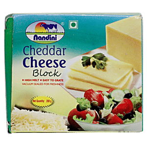 Buy D'lecta 100% Cheddar Cheese Block Online at Best Price of Rs 185 ...