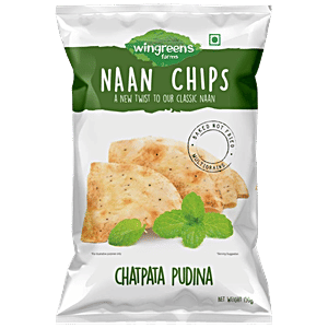 Buy Wingreens Farms Chatpata Pudina Naan Chips Online at Best Price of ...