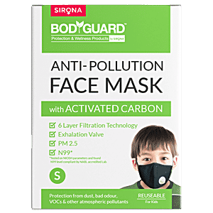 Buy Bodyguard PM 2.5 Anti Dust & Pollution Face Mask - With Exhalation ...