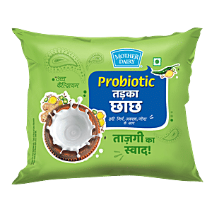 Buy Mother Dairy Premium Chach Plain 450 Ml Pouch Online at the Best ...