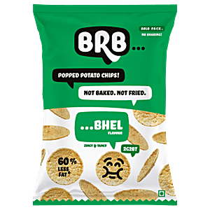 Buy BRB Popped Potato Chips - Bhel Flavour Online at Best Price of Rs ...