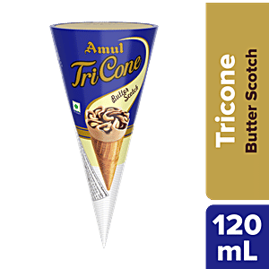 Buy Amul Gold Tricone Butterscotch Ice Cream Online at Best Price of Rs ...