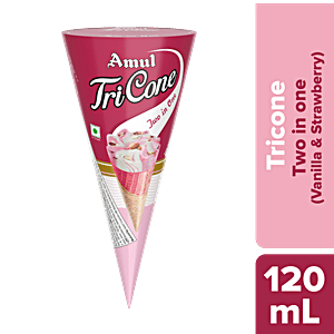 Buy Amul Ice Cream - Tricone, Two In One Online at Best Price of Rs 140 ...