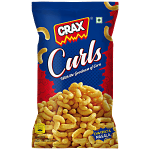 Buy Crax Curls - Chatpata Masala, With The Goodness Of Corn, Yummy ...