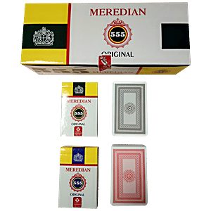 Buy Parksons Meredian 555 Gold Premium Paper Playing Cards Online at ...