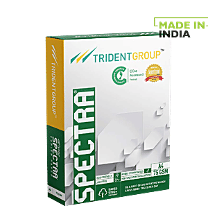Buy Trident Spectra A4 Size Copier/Printing Paper - 75 GSM, 1 Ream ...
