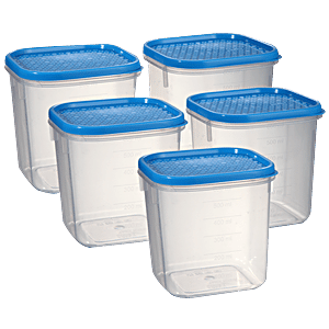 Buy Asian Storage Container - Assorted Colour, Plastic, Plain ...