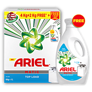 Buy Ariel Detergent Washing Powder Matic Top Load With Rs150 Off 3 Kg ...