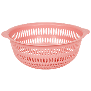 Buy Polyset Fruty Multipurpose Plastic Basket - Small, Assorted Colour ...