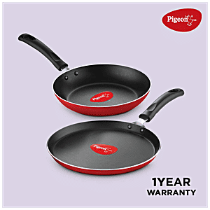 Buy Judge by Prestige Deluxe Non-Stick Cookware Set - Red Online at ...