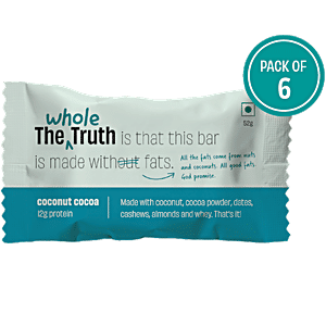 Buy The Whole Truth Protein Bars - All-In-One, No Added Sugar, All ...