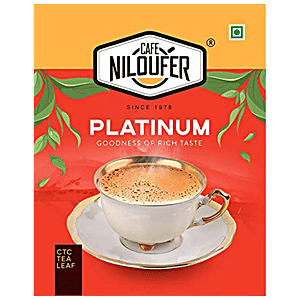 Buy CAFE NILOUFER Platinum CTC Dust Tea Online at Best Price of Rs 350 ...