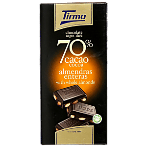 Buy Tirma Chocolate Negro Dark 85% Cacao Cocoa Online at Best Price of ...