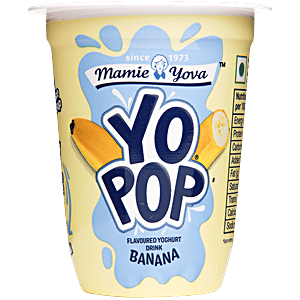 Buy Mamie Yova Yo Pop Flavoured Yoghurt Drink - Banana Online at Best ...