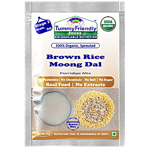 Buy TummyFriendly Foods 100% Organic Sprouted Brown Rice, Moong Dal ...