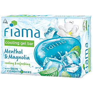 Buy Fiama Cooling Gel Bathing Bar - Menthol & Magnolia Online at Best ...