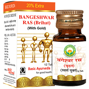 Buy Basic Ayurveda Mrityunjay Ras Tablets - Increases immunity ...