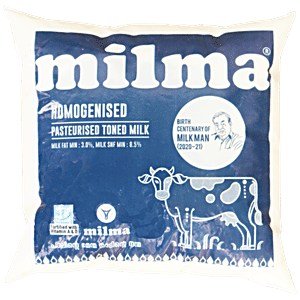 Buy MILMA Pride Milk - Homogenised Pasteursied Toned Online at Best ...
