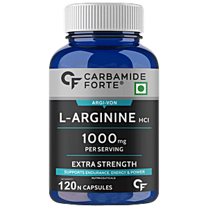Buy INLIFE L-Arginine 1000 Mg Capsules - Nitric Oxide Precursor, For Stamina & Strength Online ...