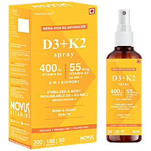Buy Carbamide Forte Vitamin D3 K2 - MK7, Lichen Source with Vitamin K2 ...