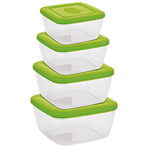 Buy Asian Dryfruit/Pasta Plastic Storage Dabba/Containers Set Super ...